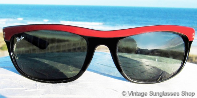 Ray-Ban Balorama Red and Black Sunglasses