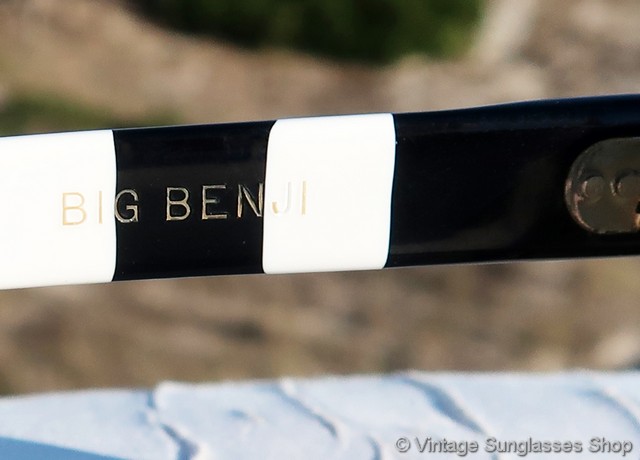 Ray-Ban Big Benji Black and White Checkerboard Sunglasses