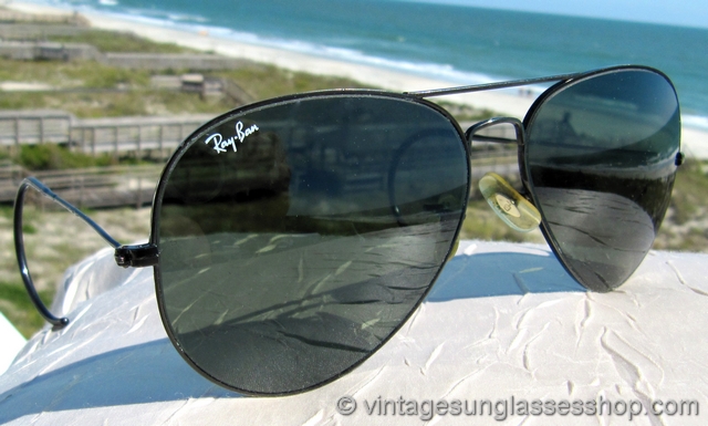 Ray-Ban 62mm Black Chrome Shooter Sunglasses