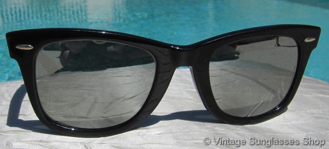 Ray-Ban Black Wayfarer 5022 Mirrored Sunglasses