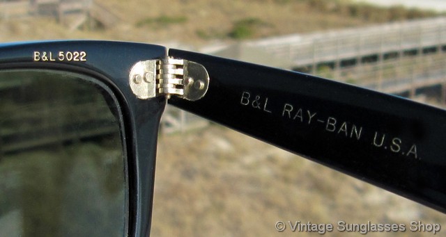 Ray-Ban Black Wayfarer 5022 Mirrored Sunglasses