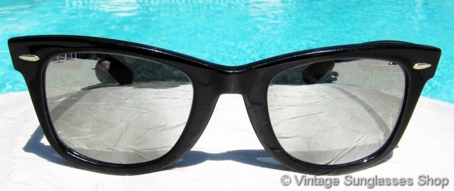 Ray-Ban Black Wayfarer 5022 Mirrored Sunglasses