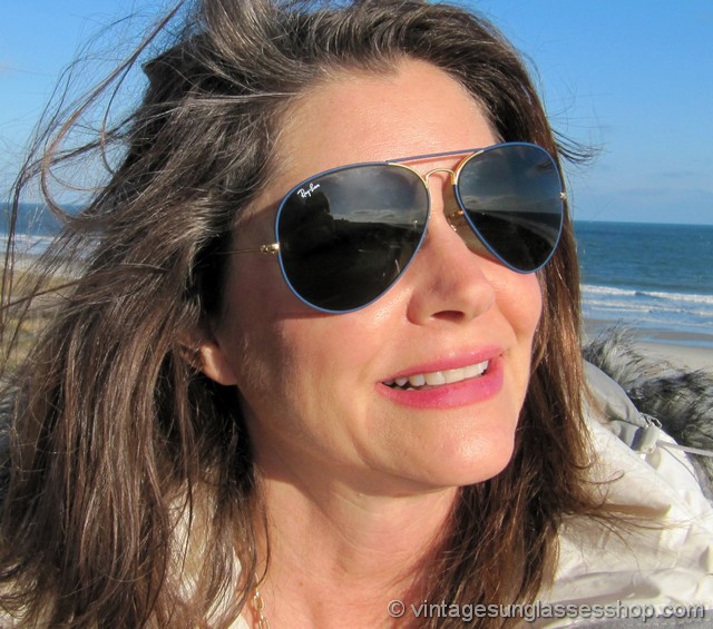 Ray-Ban Blue Flying Colors G-15 Sunglasses