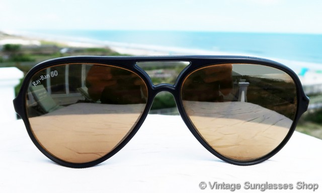 Ray-Ban CATS 5000 Black Aviator RB-50 Sunglasses