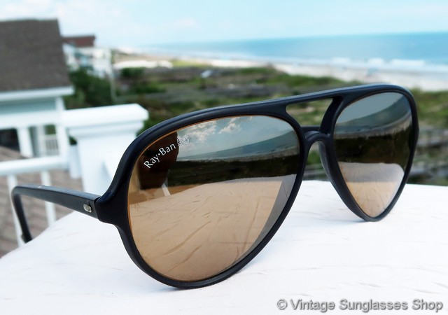 Ray-Ban CATS 5000 Black Aviator RB-50 Sunglasses