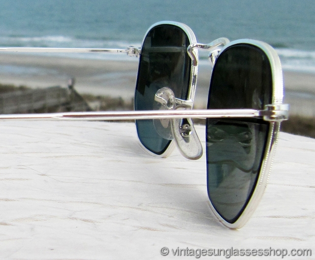 Ray-Ban Classic Metals Arista Silver and Gold Hexagonal Sunglasses