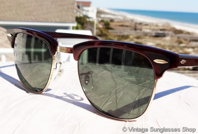 Ray-Ban W0366 Clubmaster Tortoise Shell Sunglasses