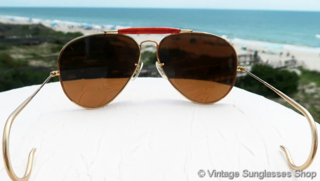 Ray-Ban Tortuga General B-15 Top Gradient Mirror Deep Groove Shooter ...
