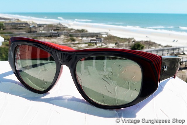 Ray-Ban Dekko Red and Black Ebony Sunglasses