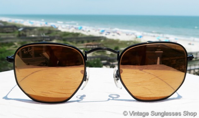 Ray-Ban W1910 Black Chrome Diamond Hard Sunglasses