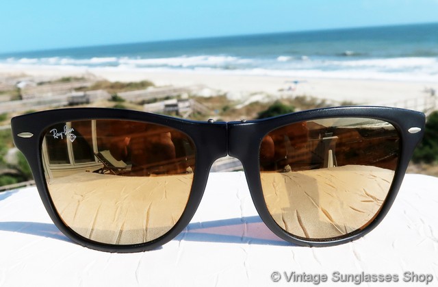 Ray-Ban W1515 Folding Wayfarer II Diamond Hard Sunglasses