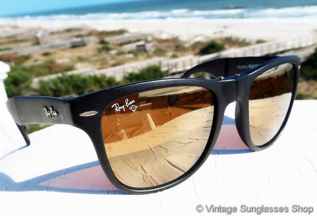 Ray-Ban W1515 Folding Wayfarer II Diamond Hard Sunglasses