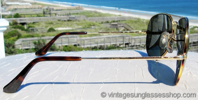 Ray-Ban Diamond Hard Tortuga Aviator Sunglasses