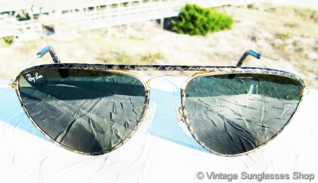 Ray-Ban Leathers Explorer Sunglasses