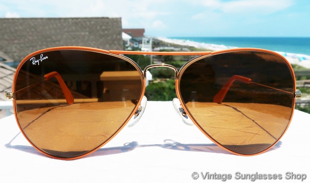 Ray-Ban Orange Flying Colors Sunglasses