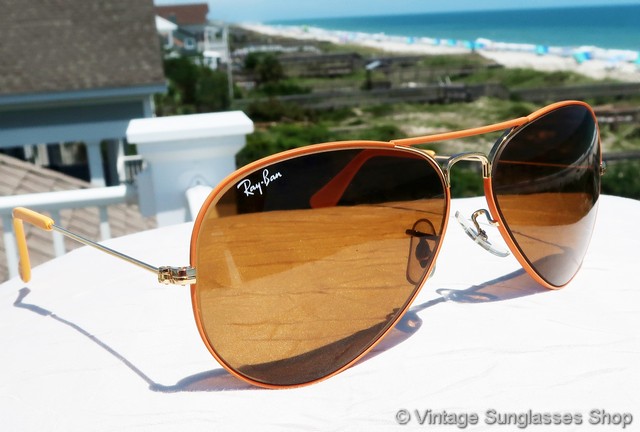 Ray-Ban Orange Flying Colors Sunglasses
