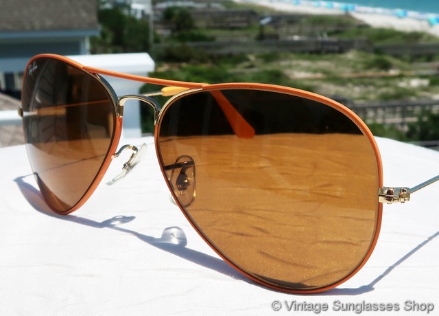 Ray-Ban Orange Flying Colors Sunglasses