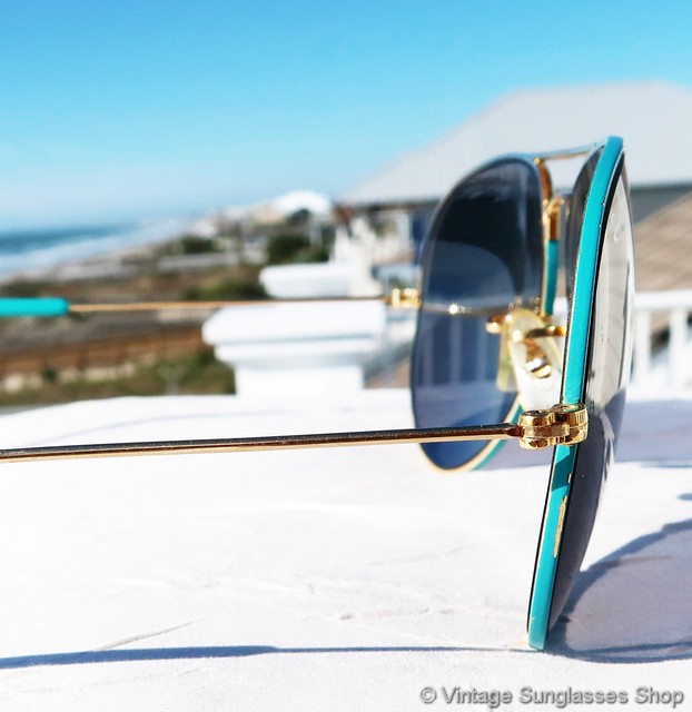 Ray-Ban Flying Colors Turquoise Changeables Sunglasses