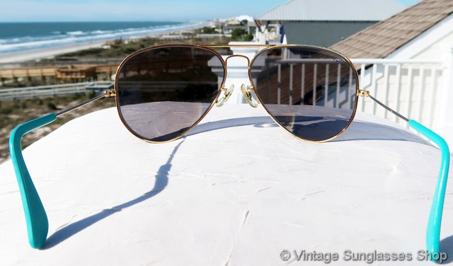 Ray-Ban Flying Colors Turquoise Changeables Sunglasses