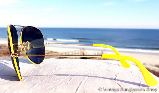 Ray-Ban Yellow Flying Colors 62mm G-15 Sunglasses