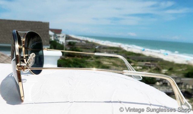 Ray-Ban L0418 G-31 Double Gradient Mirror Aviator Sunglasses