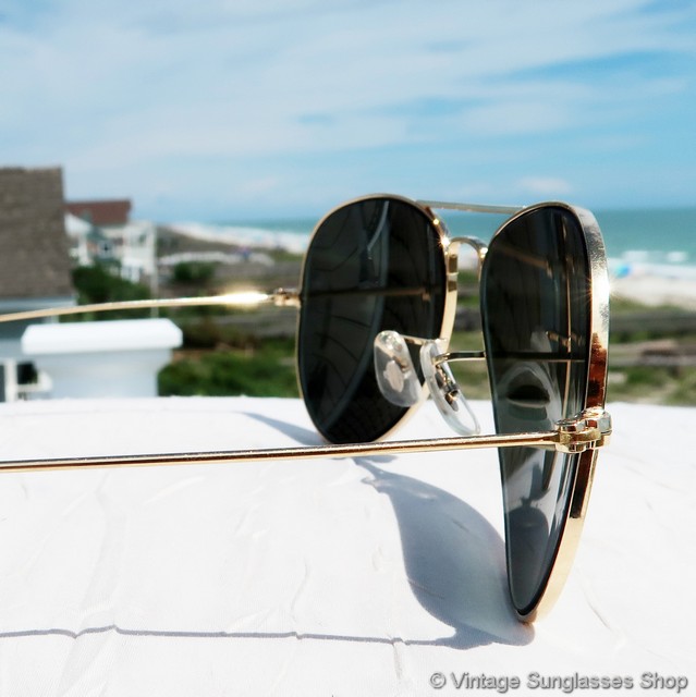 Ray-Ban L0418 G-31 Double Gradient Mirror Aviator Sunglasses