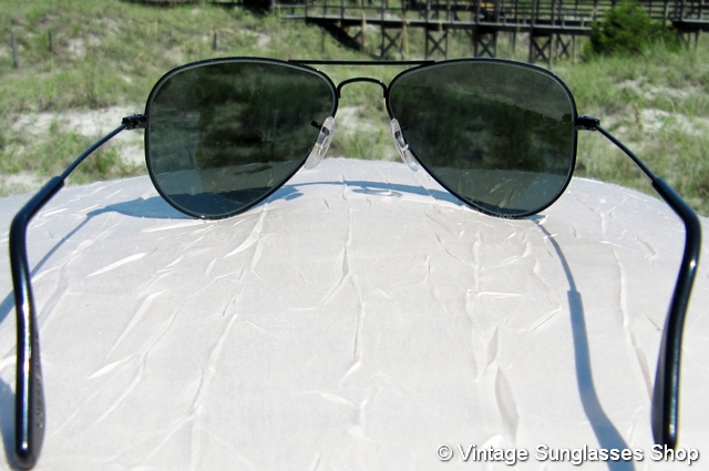 Ray-Ban L2848 Black Chrome 52mm Aviator Sunglasses