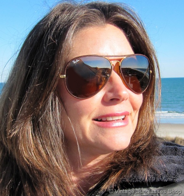 Ray-Ban Leathers 62mm B-15 Top Gradient Mirror Sunglasses