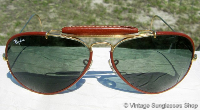 Ray-Ban Leathers General Shooter Sunglasses