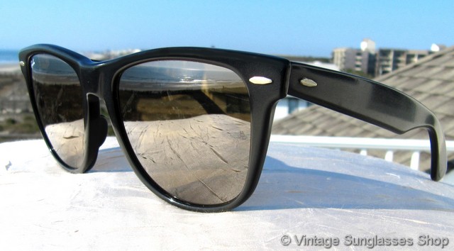 Ray-Ban Wayfarer Mirrored Ambermatic Sunglasses