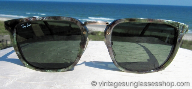 Ray-Ban Premier Traditionals Green Tortoise Shell Sunglasses