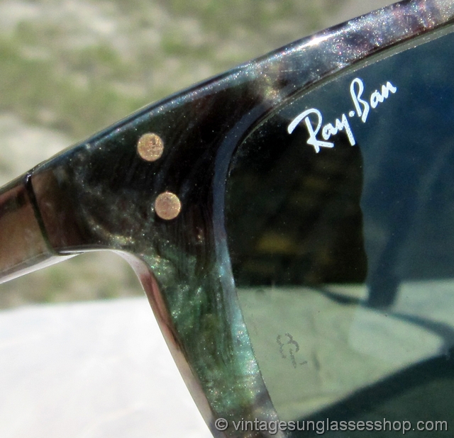 Ray-Ban Premier Traditionals Green Tortoise Shell Sunglasses