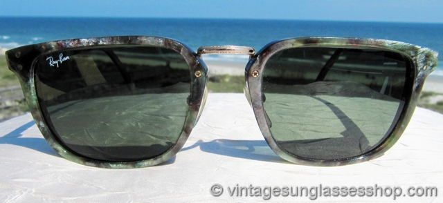 Ray-Ban Premier Traditionals Green Tortoise Shell Sunglasses