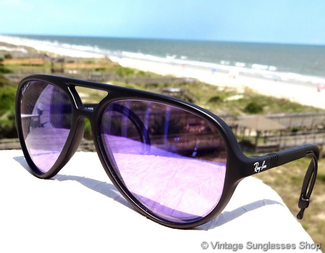 Ray-Ban W1741 Sport Series 4 A-30 Purple Chromax Sunglasses