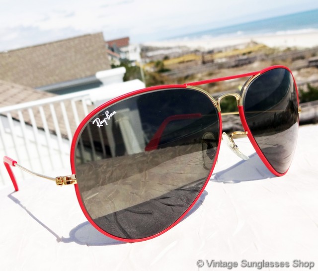 Ray-Ban Red Flying Colors Gray Changeables Sunglasses