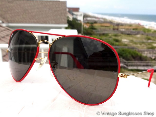 Ray-Ban Red Flying Colors Gray Changeables Sunglasses