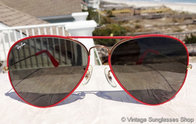 Ray-Ban Red Flying Colors Gray Changeables Sunglasses