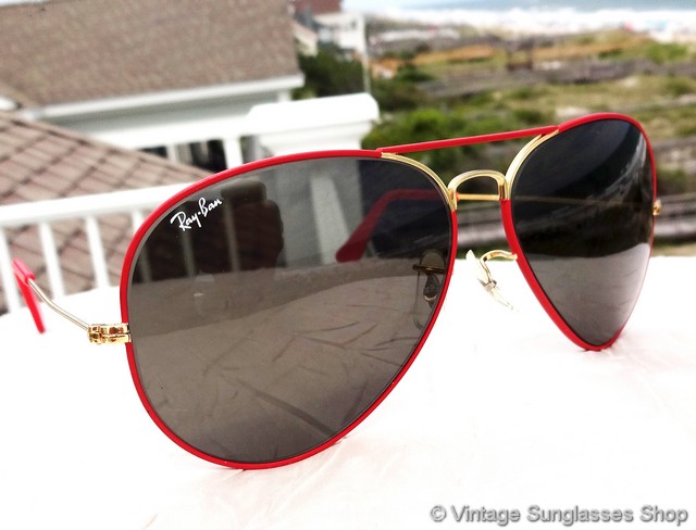 Ray-Ban Red Flying Colors Gray Changeables Sunglasses