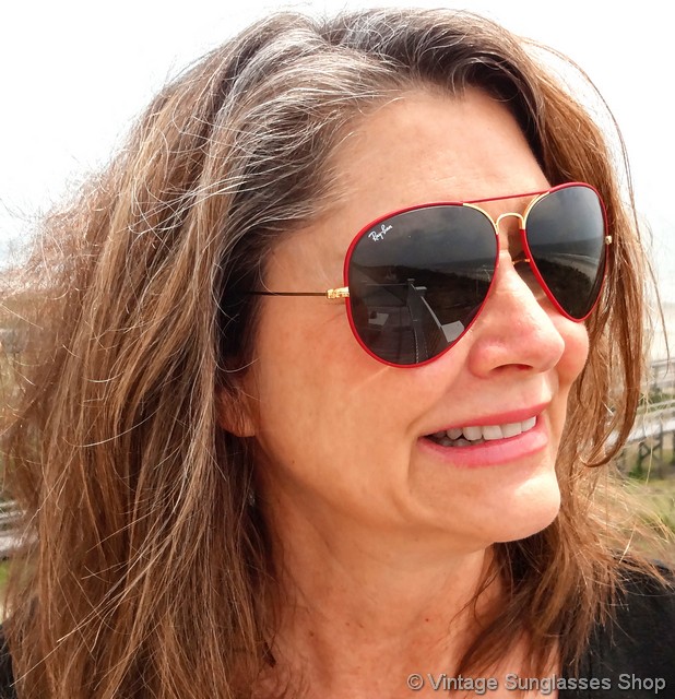 Ray-Ban Red Flying Colors Gray Changeables Sunglasses