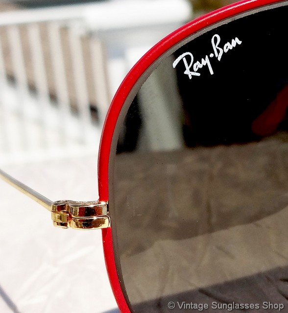 Ray-Ban Red Flying Colors Gray Changeables Sunglasses