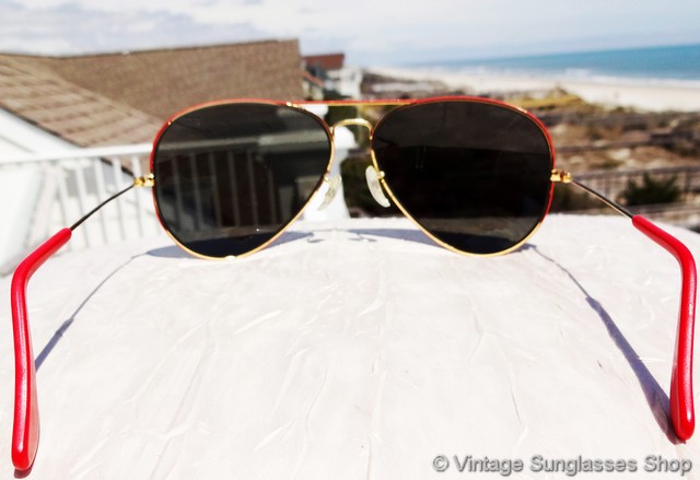 Ray-Ban Red Flying Colors Gray Changeables Sunglasses