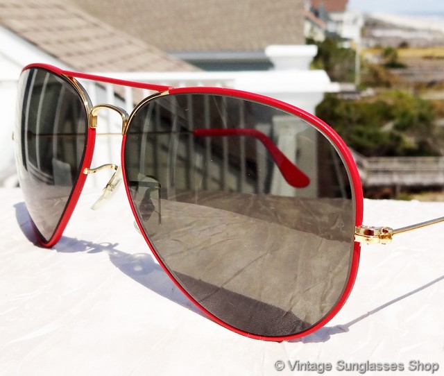 Ray-Ban Red Flying Colors Gray Changeables Sunglasses