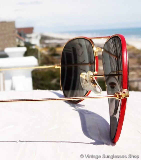 Ray-Ban Red Flying Colors Gray Changeables Sunglasses