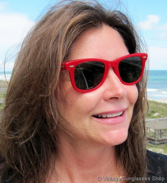 Ray-Ban Red Wayfarer and Wayfarer II Sunglasses