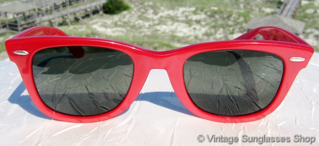 Ray-Ban Red Wayfarer and Wayfarer II Sunglasses