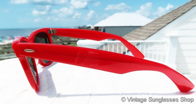 Ray-Ban Red Wayfarer and Wayfarer II Sunglasses