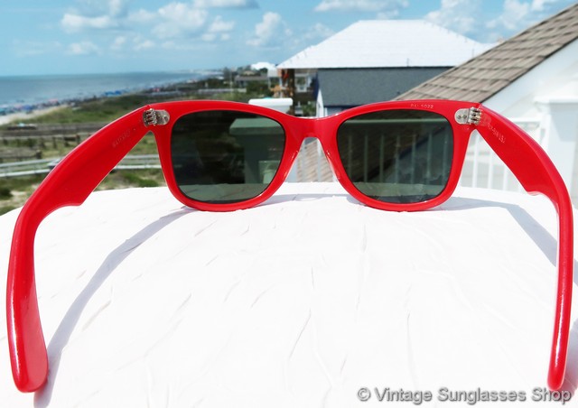 Ray-Ban Red Wayfarer and Wayfarer II Sunglasses
