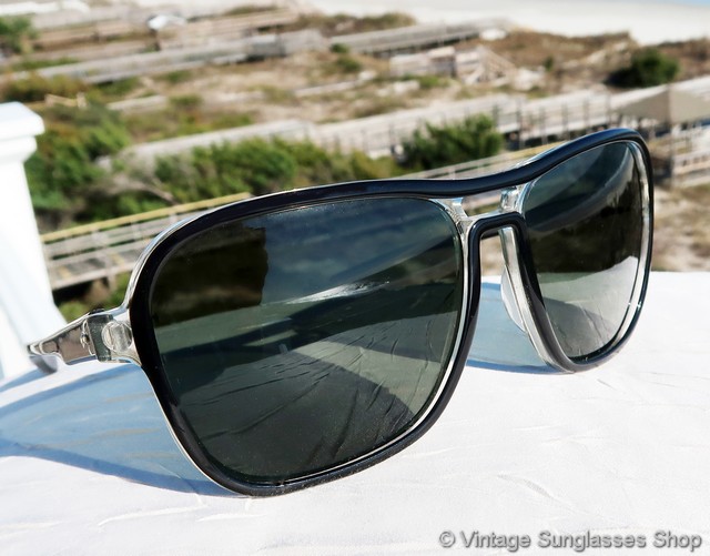 Ray-Ban Stateside Black and Clear G-15 Sunglasses