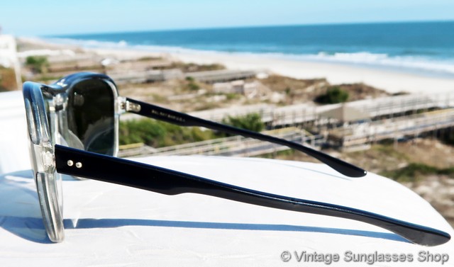 Ray-Ban Stateside Black and Clear G-15 Sunglasses