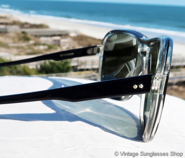 Ray-Ban Stateside Black and Clear G-15 Sunglasses